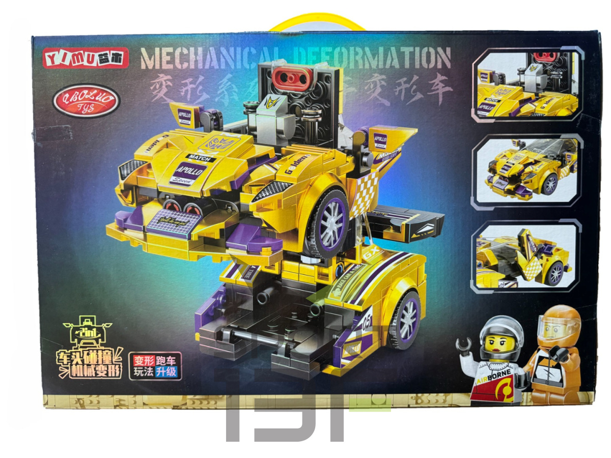 Klocki TECHNIC konstrukcyjne zabawki dla dzieci - Samochód ROBOT no.77001 - 405 el. > Producent ...